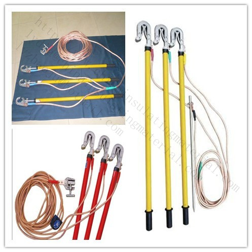 FRP ground earth rod earthing wire clamp | frp insulation material factory