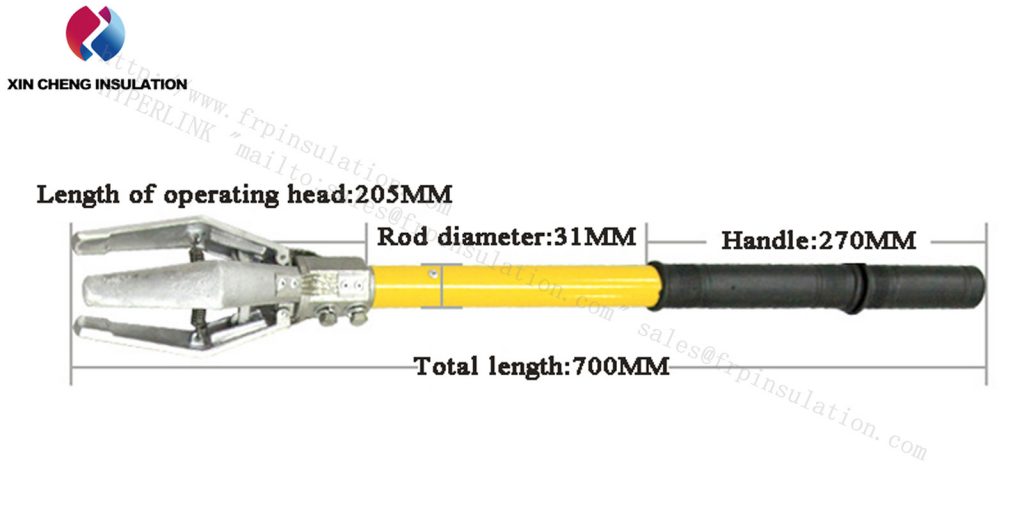 Claw Type Grounding Wire of Central Cabinet | frp insulation material ...