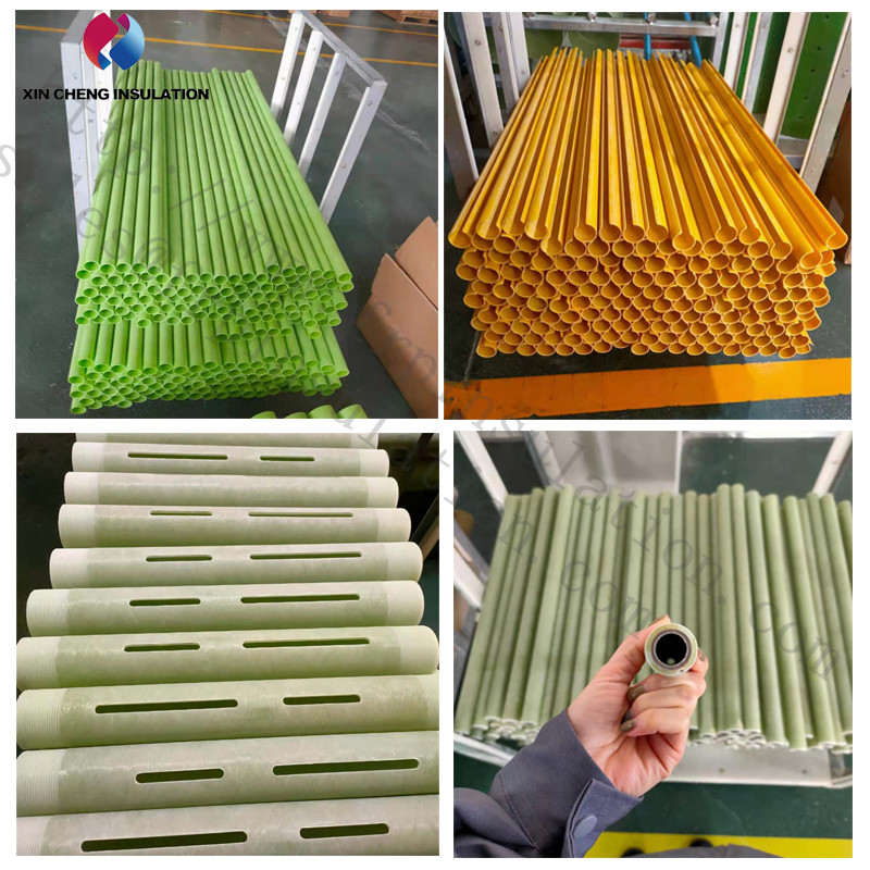 Filament winding epoxy fiberglass polymer tube for Drop-out fuse cutout ...