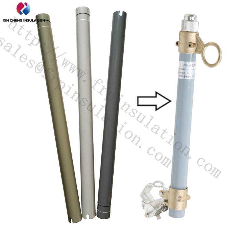 Filament winding epoxy fiberglass polymer tube for Drop-out fuse cutout ...