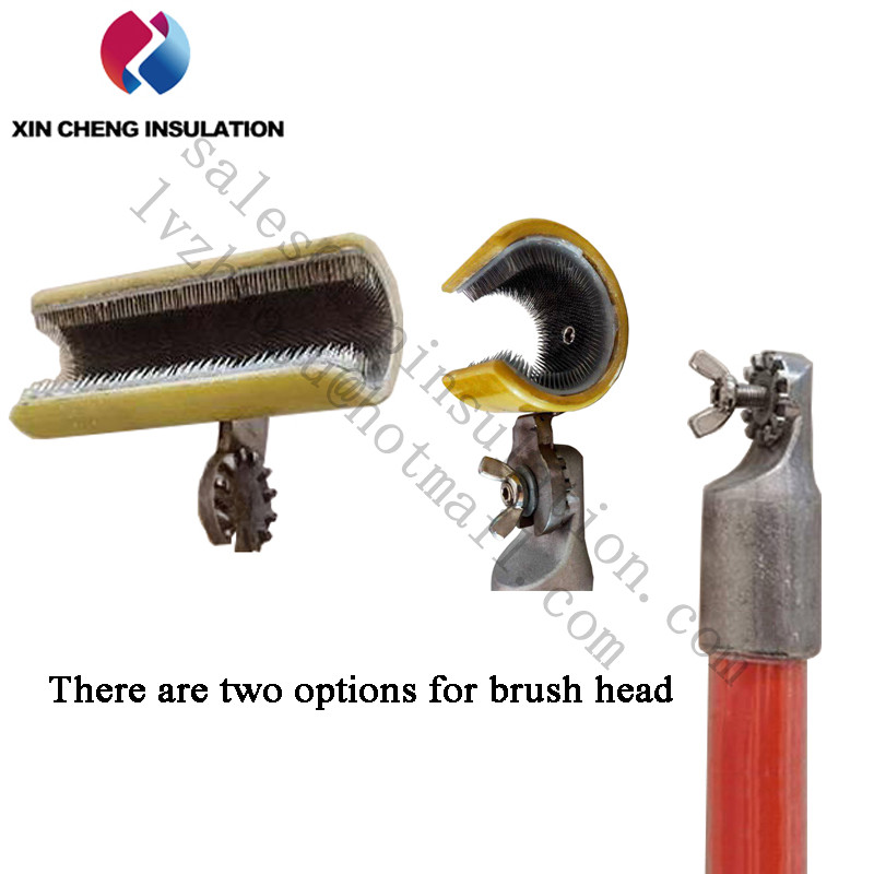 C-type live line cable cleaning brush | frp insulation material factory