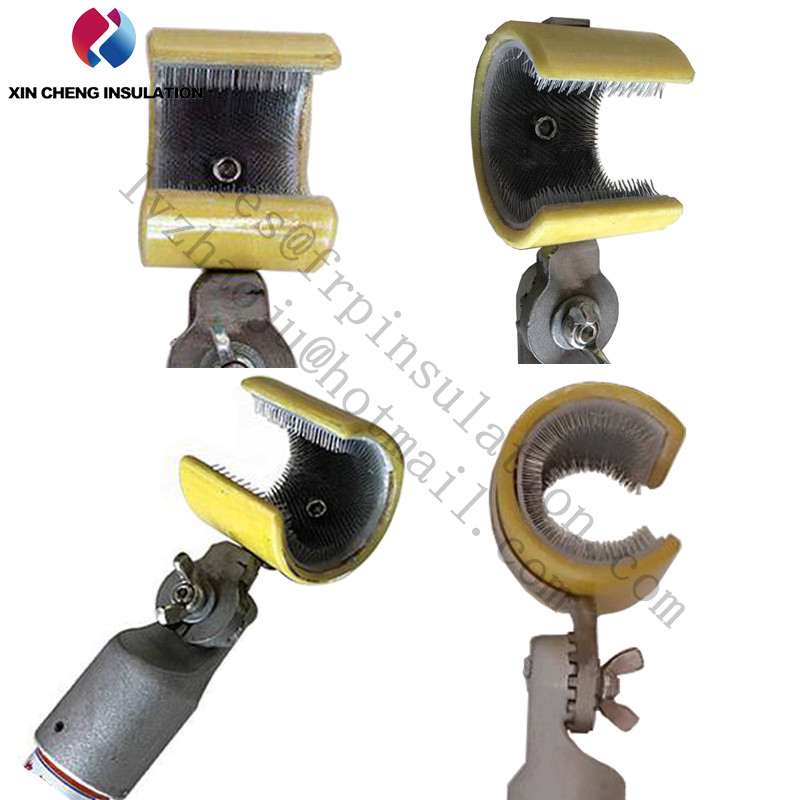 C-type live line cable cleaning brush | frp insulation material factory