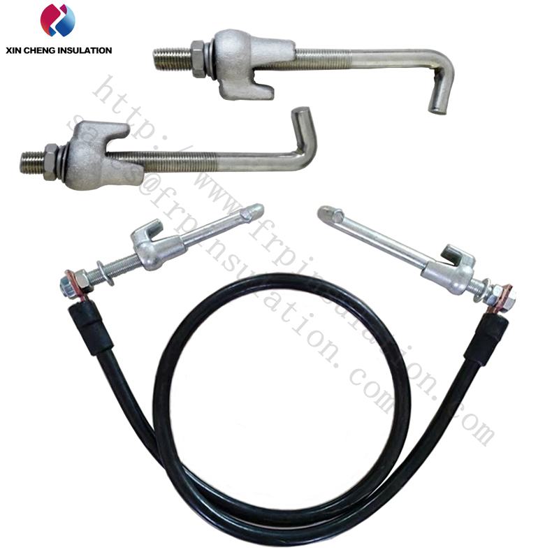 Special track grounding wire for electrified high-speed railway and ...