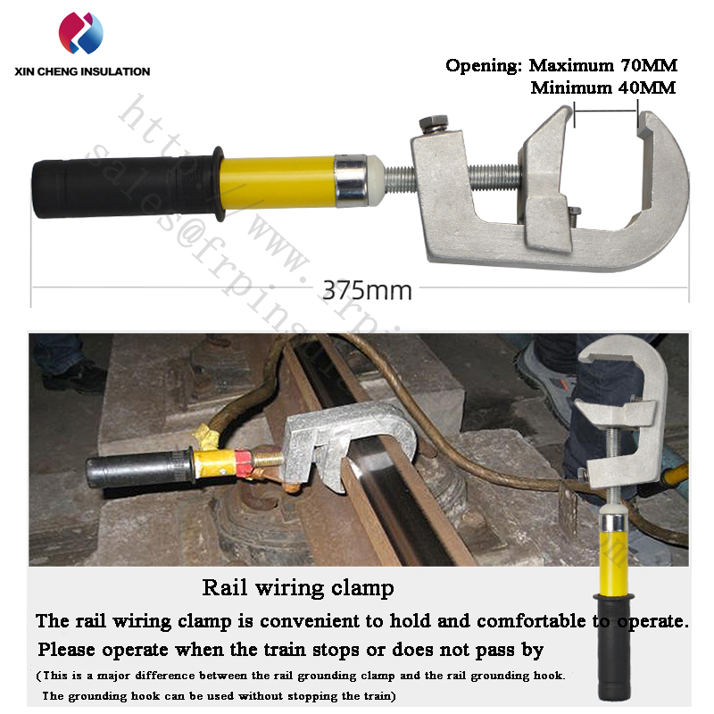 Special track grounding wire for electrified high-speed railway and ...